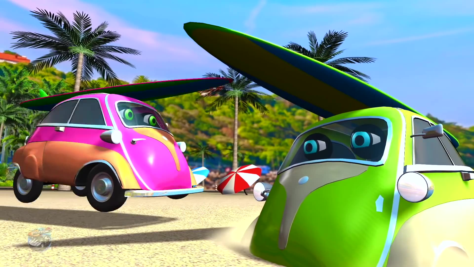 Wheels on the Bus _ Nursery Rhymes by Speedies _ Car Cartoons For ...