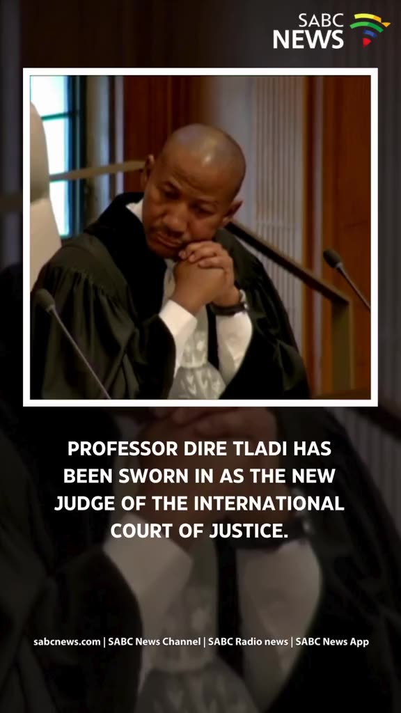Professor Dire Tladi was elected by the United Nations to serve as an ...