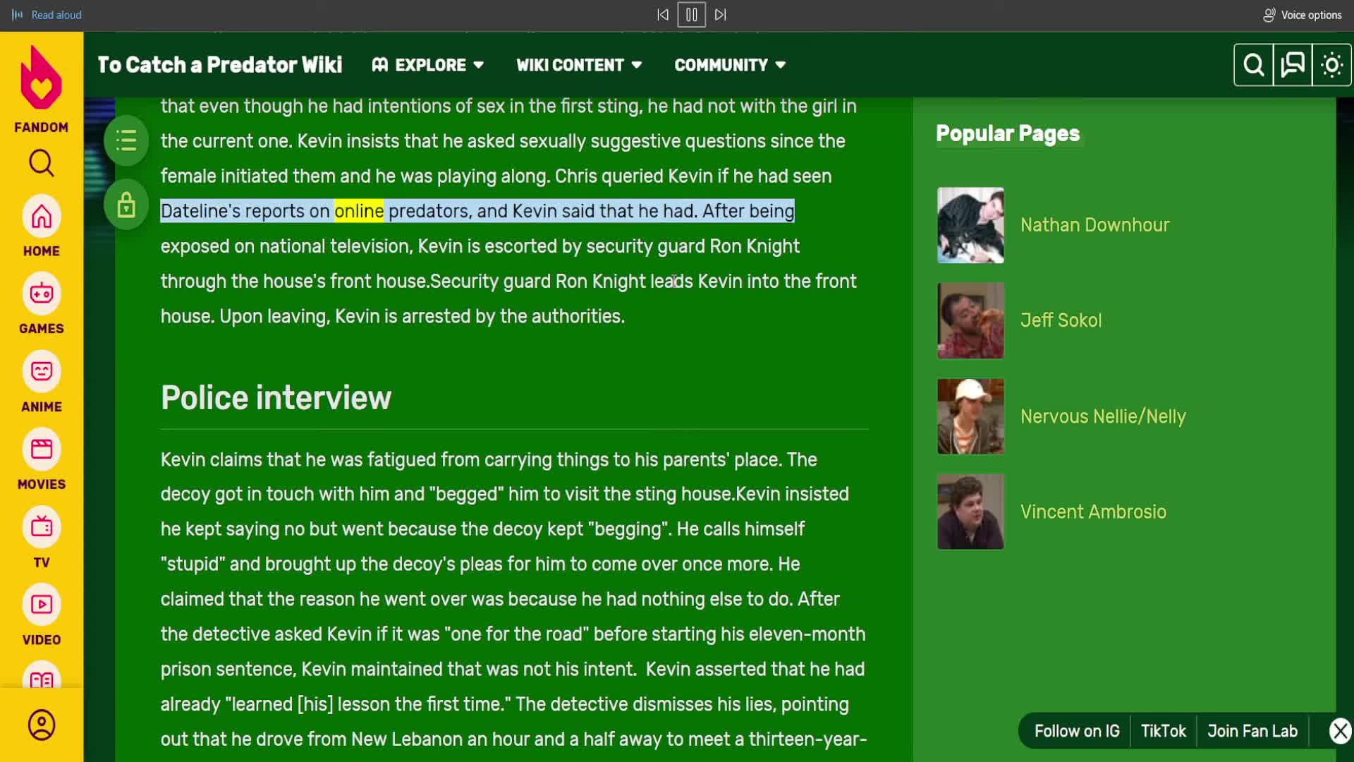 Where Is Kevin Westerbeck Now? | To Catch A Predator (TCAP) Reaction ...