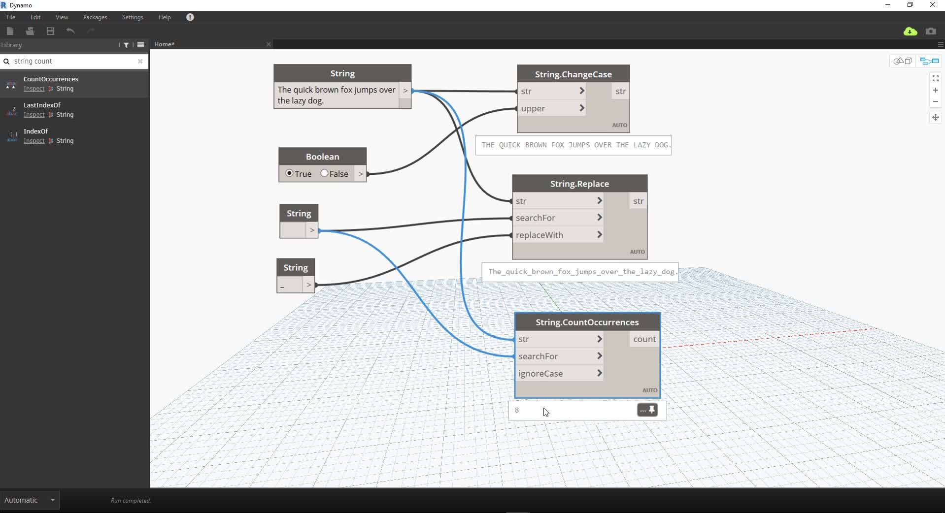 DYNAMO FOR REVIT_CREATING AND MODIFYING THE TEXT STRINGS