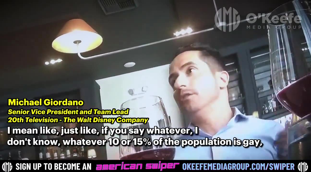 Disney VP Michael Giordano Openly Admits Disney Discriminates Against ...