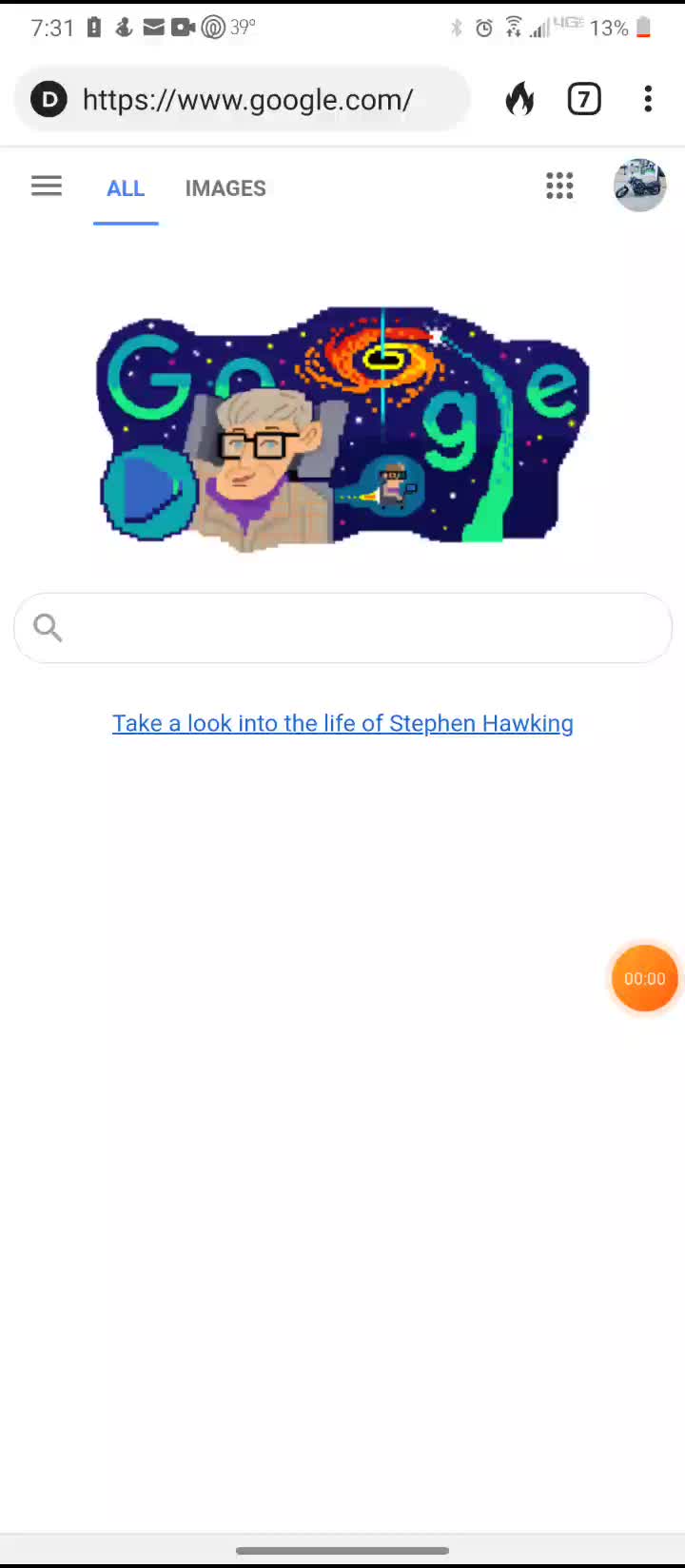 Google history/tracking?