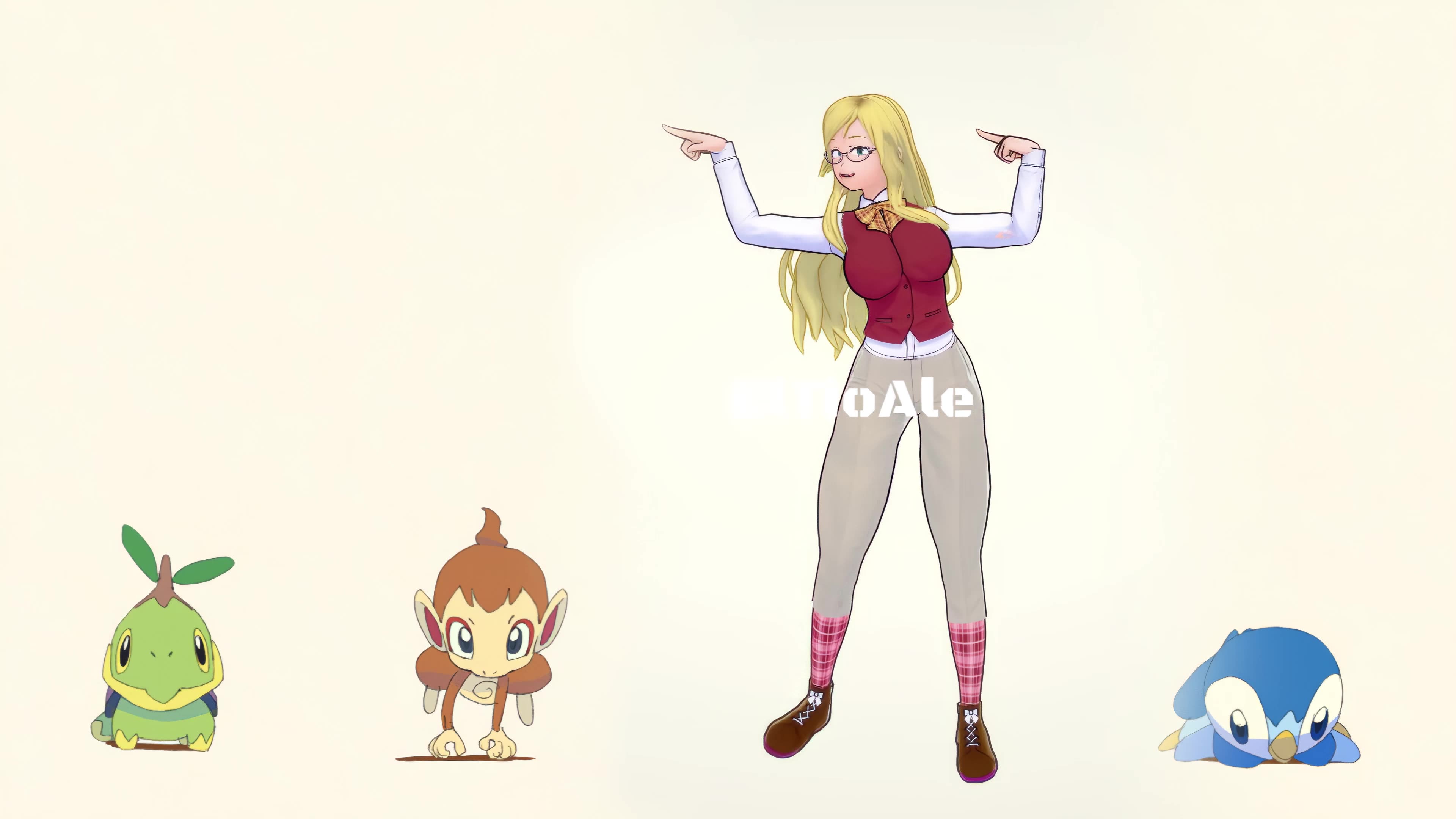 Melissa Shield My hero Academia Pokémon dancing POKÉDANCE #mmd # ...