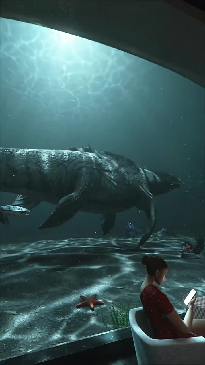 "Underwater Nightmare" #trending#poseidon #horror #jurassicpark # ...