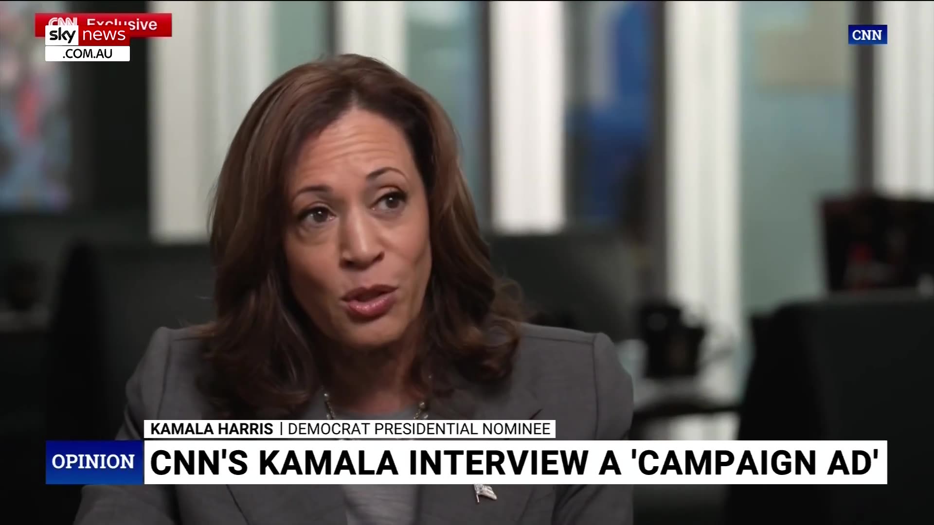 Joke of a network CNN blasted for Kamala Harris puff piece montage