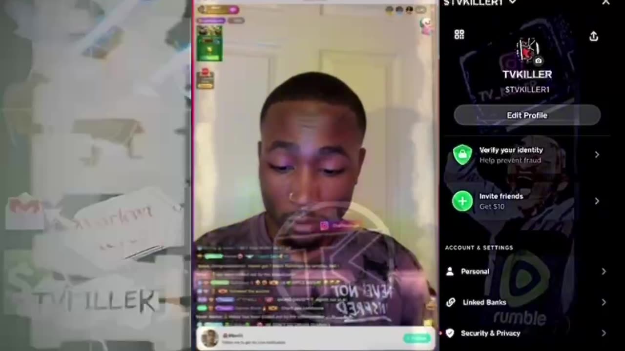 CHARLI DOUBLE BIGO ARI DA DON WHILE SHE SHOWS HIS APARTMENT