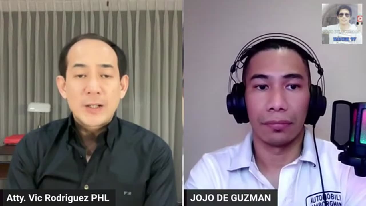 AN INTERVIEW WITH ATTY. VIC RODRIGUEZ II ANG KANYANG REBELASYON