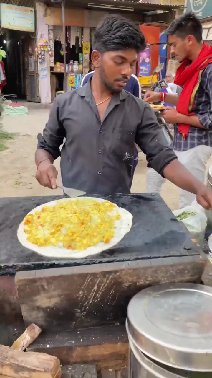 Potato mixture prata making process