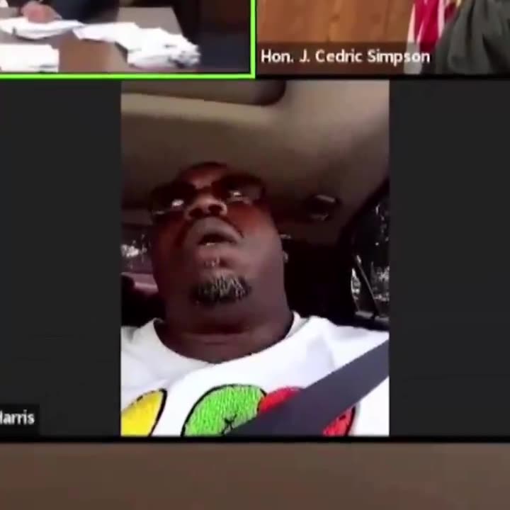 Man with a suspended license joins court Zoom call while driving in his car