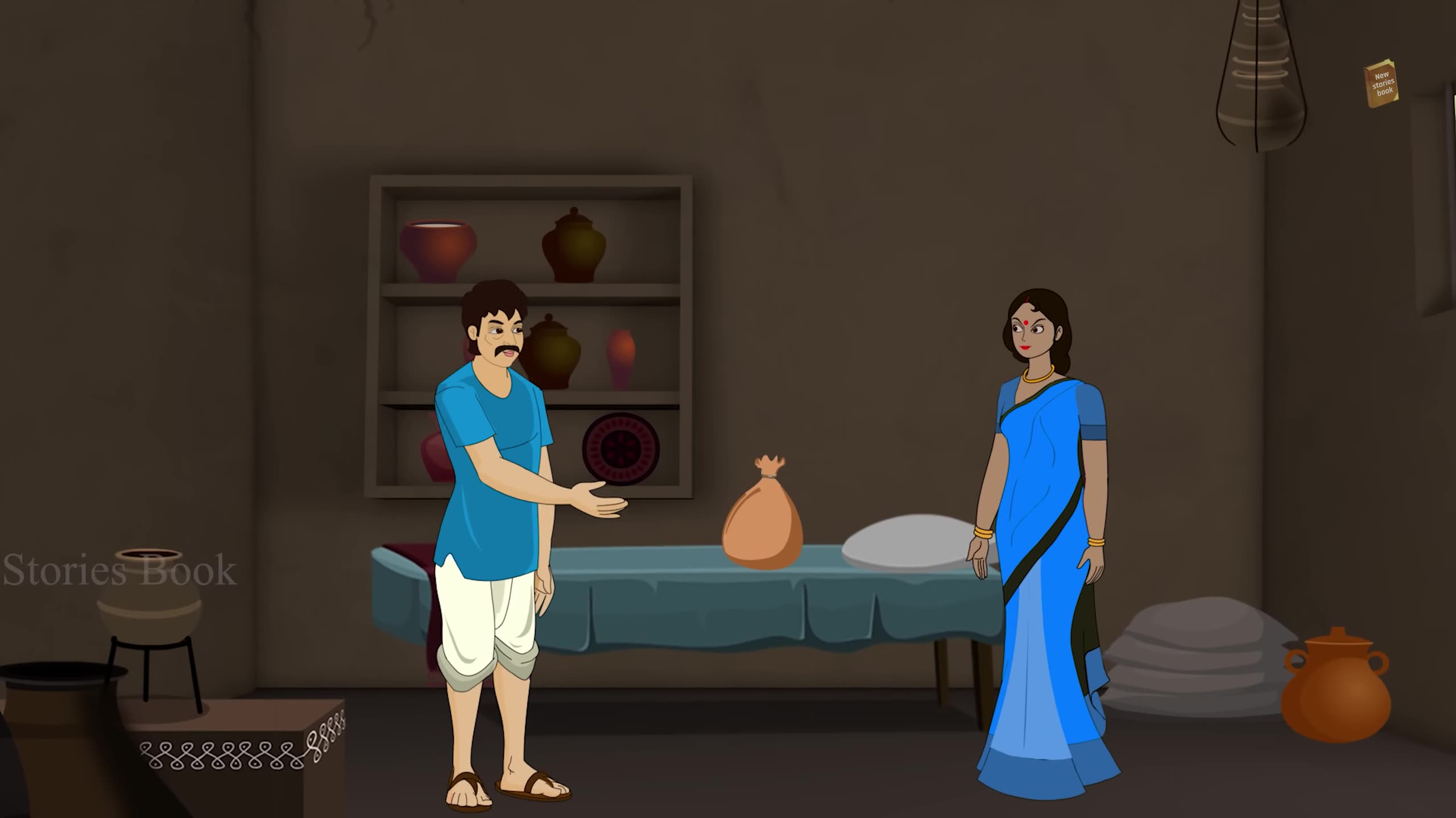 Greedy Man English Moral Story - how to learn english through story ...