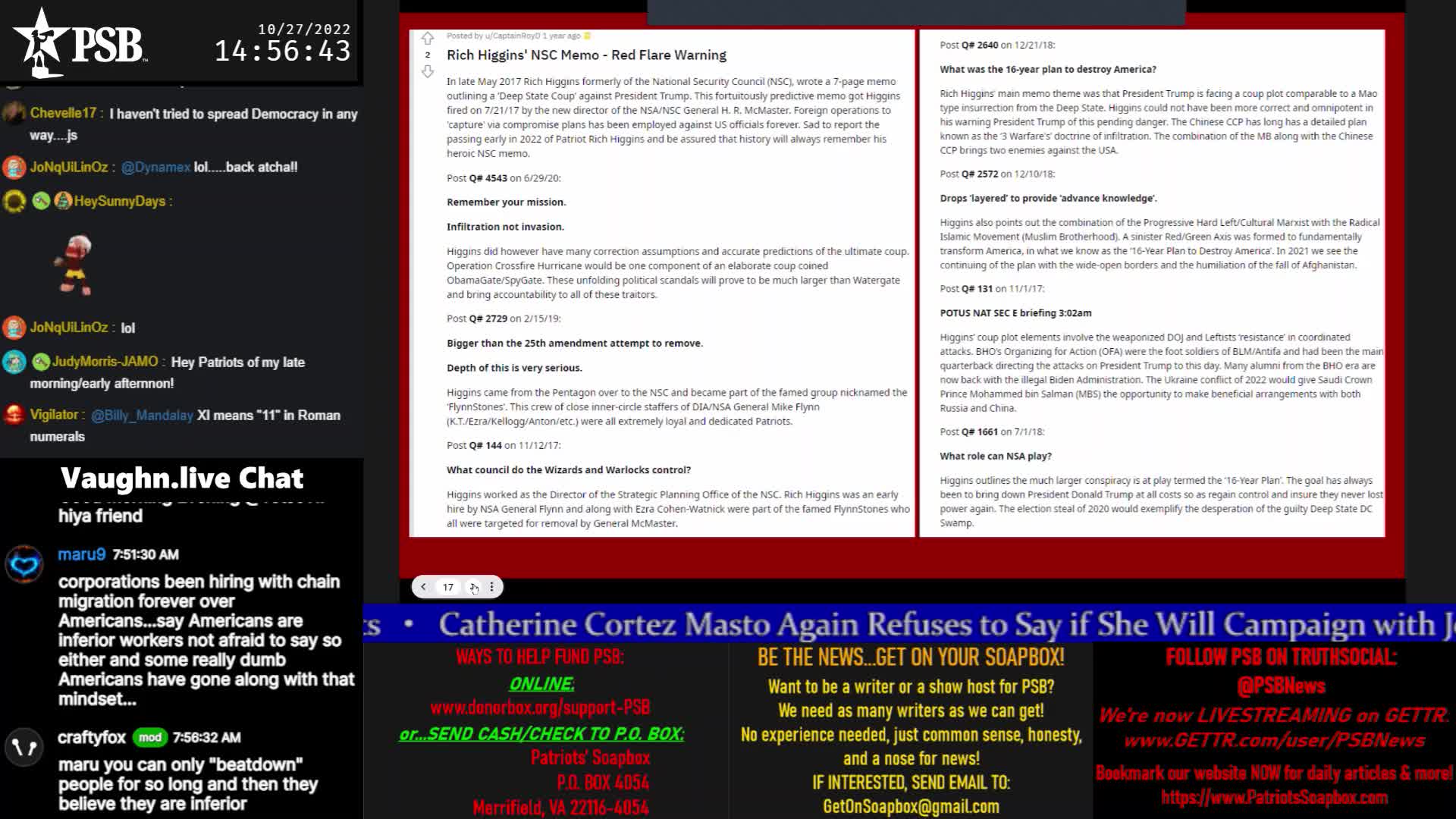 2022-10-27 13:00 EDT - You Don't Say Gang