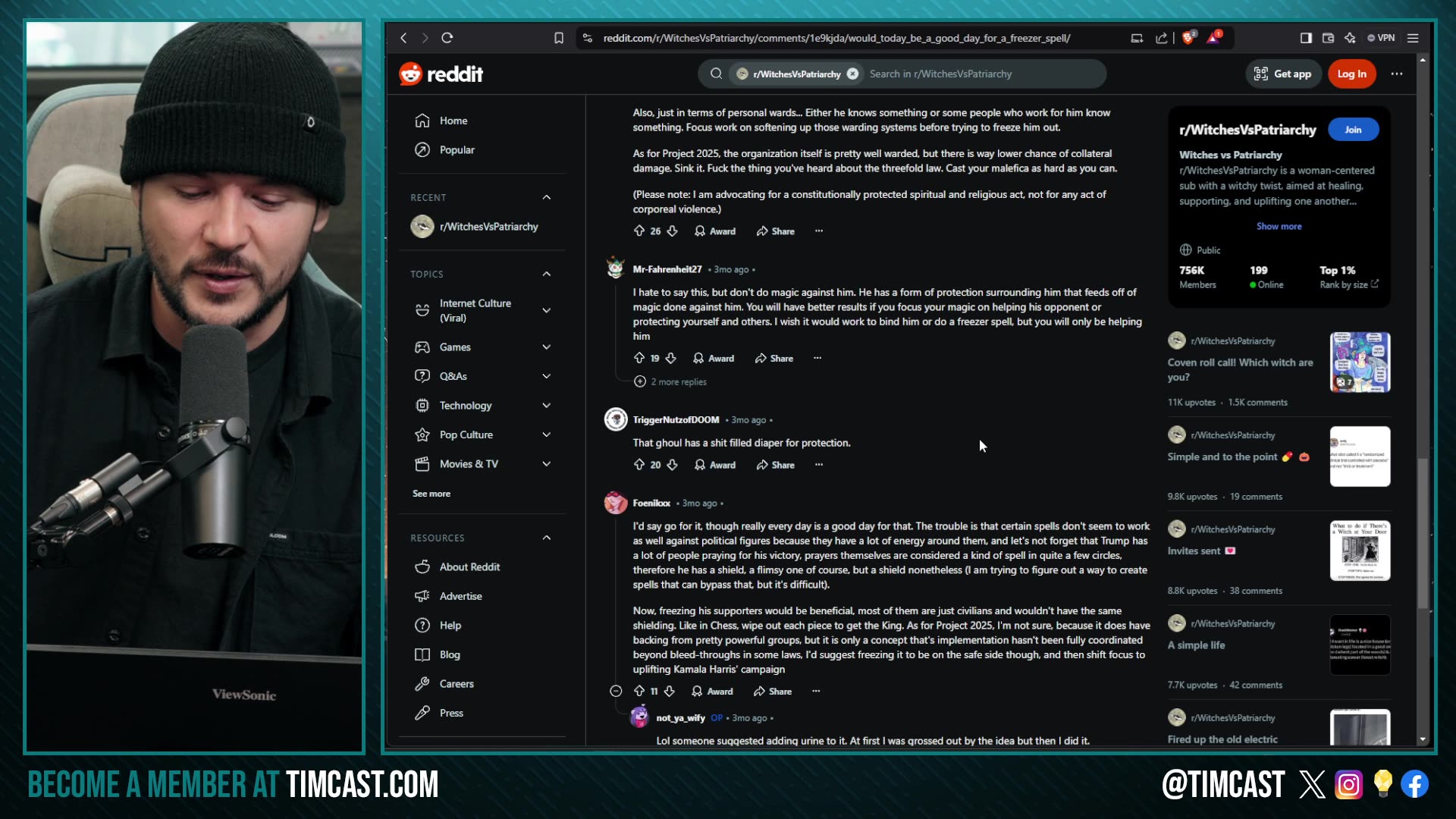 Witches Try To CURSE Trump But It BACKFIRES, Trump Has MAGIC Absorbing ...