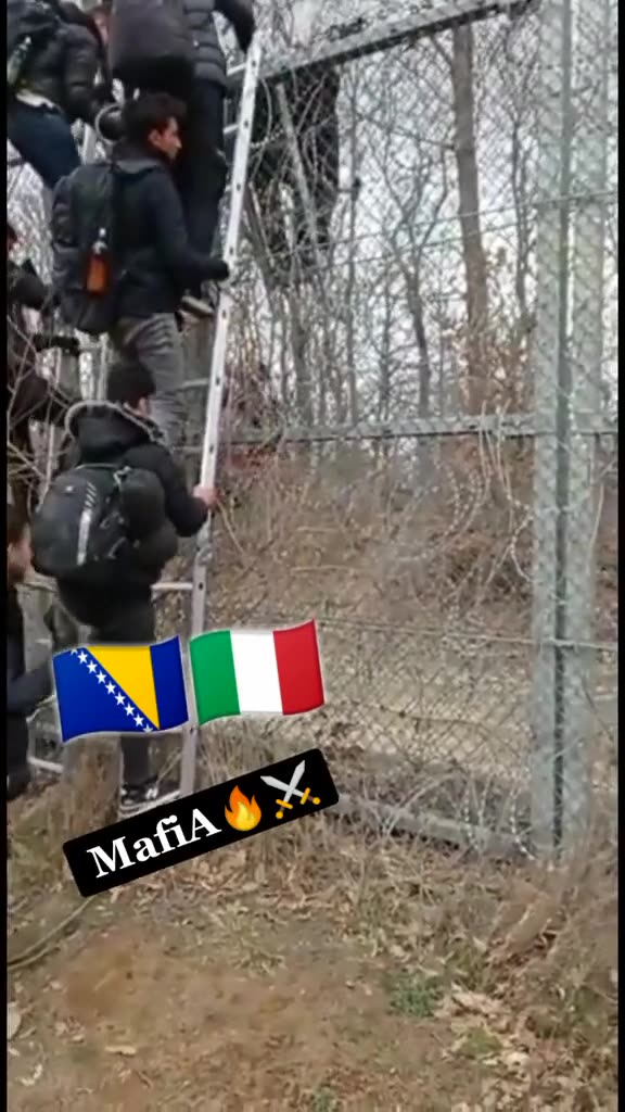 Dangerous and illegal border crossing