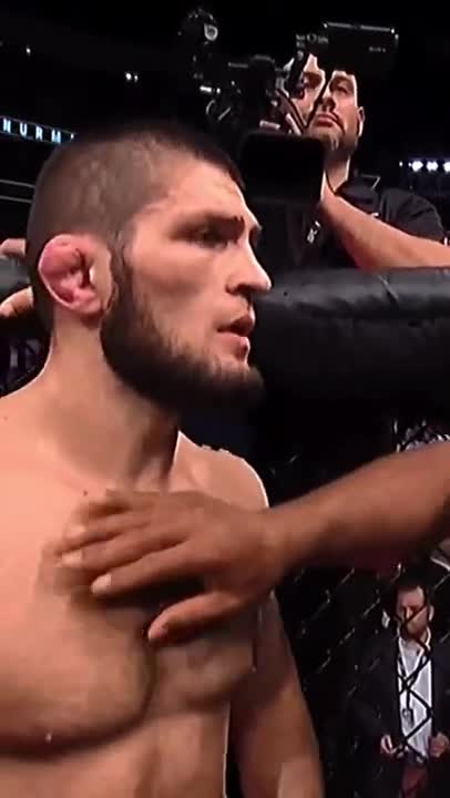 Angry Khabib Nurmagomedov