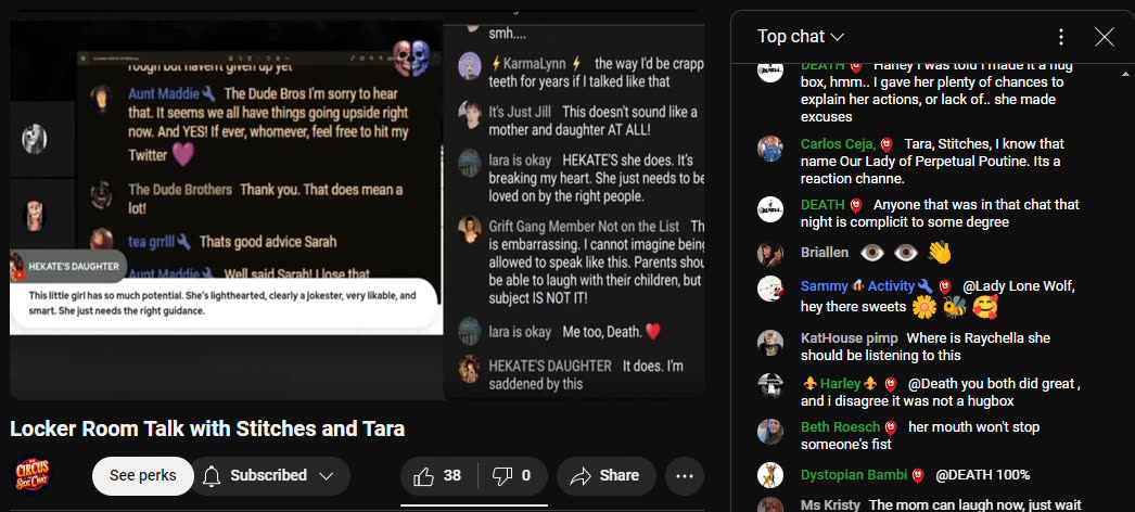 Locker Room Talk with Stitches and Tara