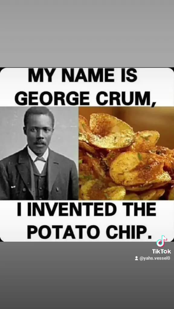 The Melanin Man Who Invented The Potato Chips