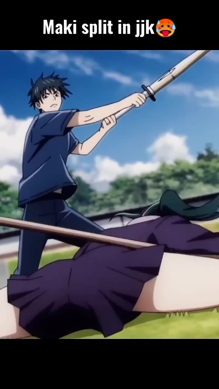 MAKI SPLIT IN JUJUTSU KAISEN 0🥵👁️[AMV_EDIT]#anime #jujutsukaisen # ...