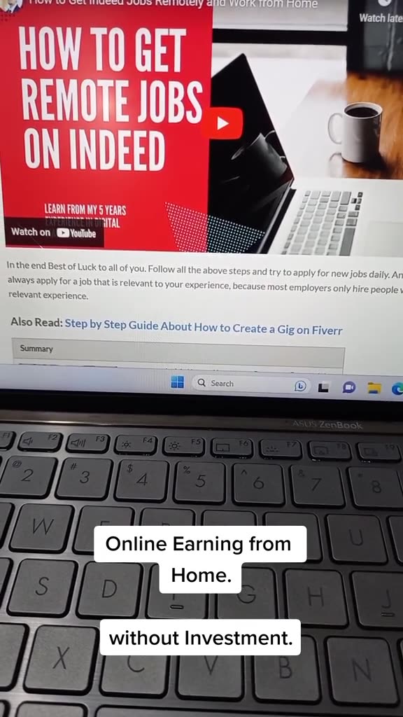 What a Remote Job without any investing money