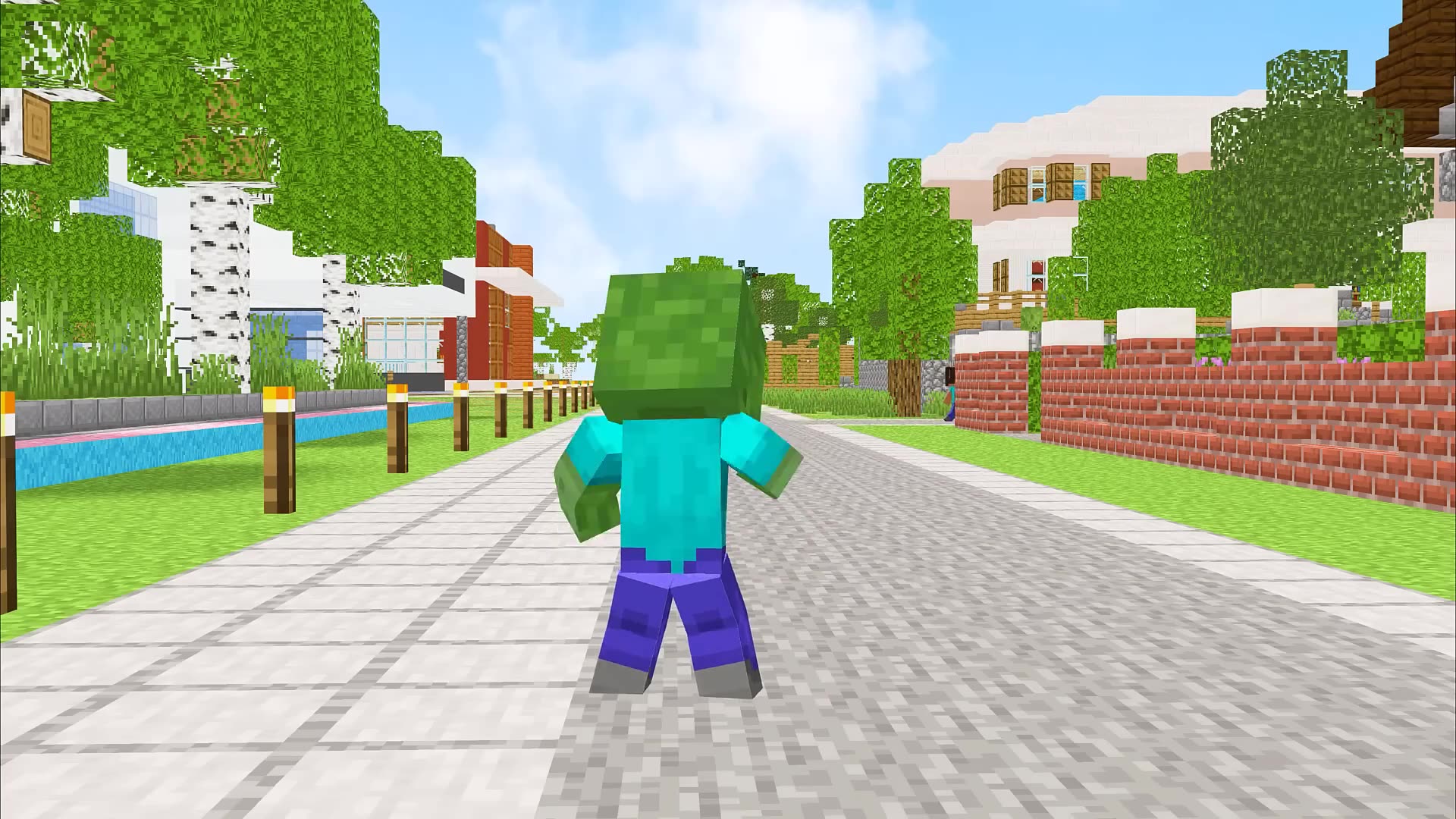 Monster School Forgotten Baby Zombie - Sad Story - Minecraft Animation