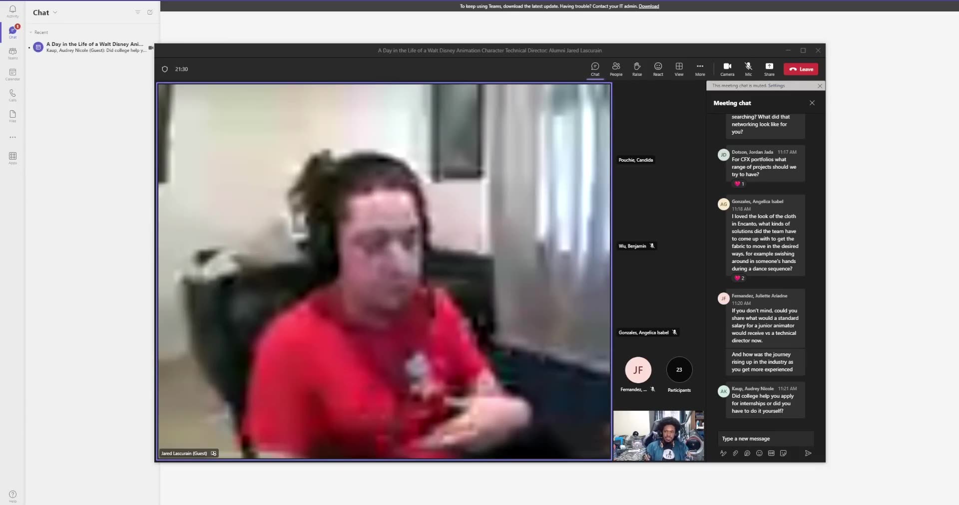 A Day In The Life Of Walt Disney Animation Studios Character Technical ...