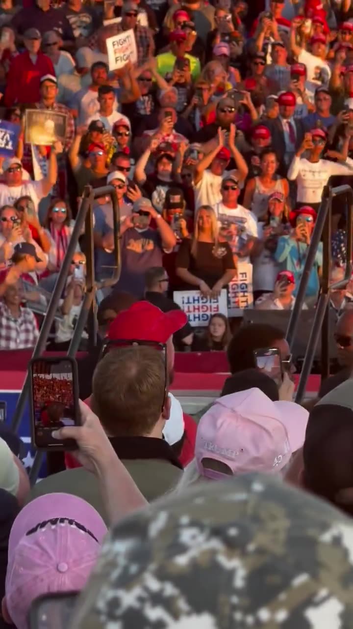 Elon Musk takes the stage with Donald Trump in Butler, PA