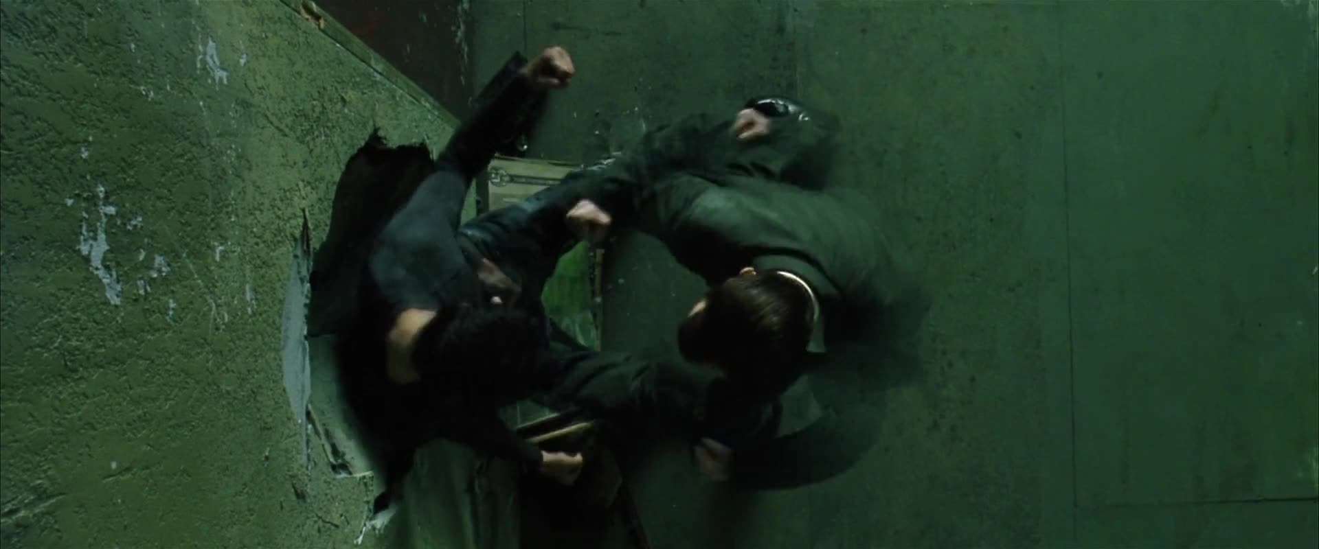 Subway Fight -The Matrix (1999) Movie Clip