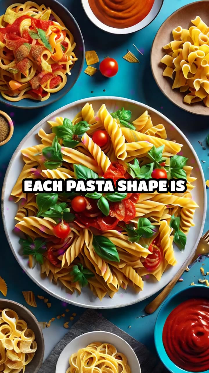 Discover Unique and Unusual Pasta Shapes!