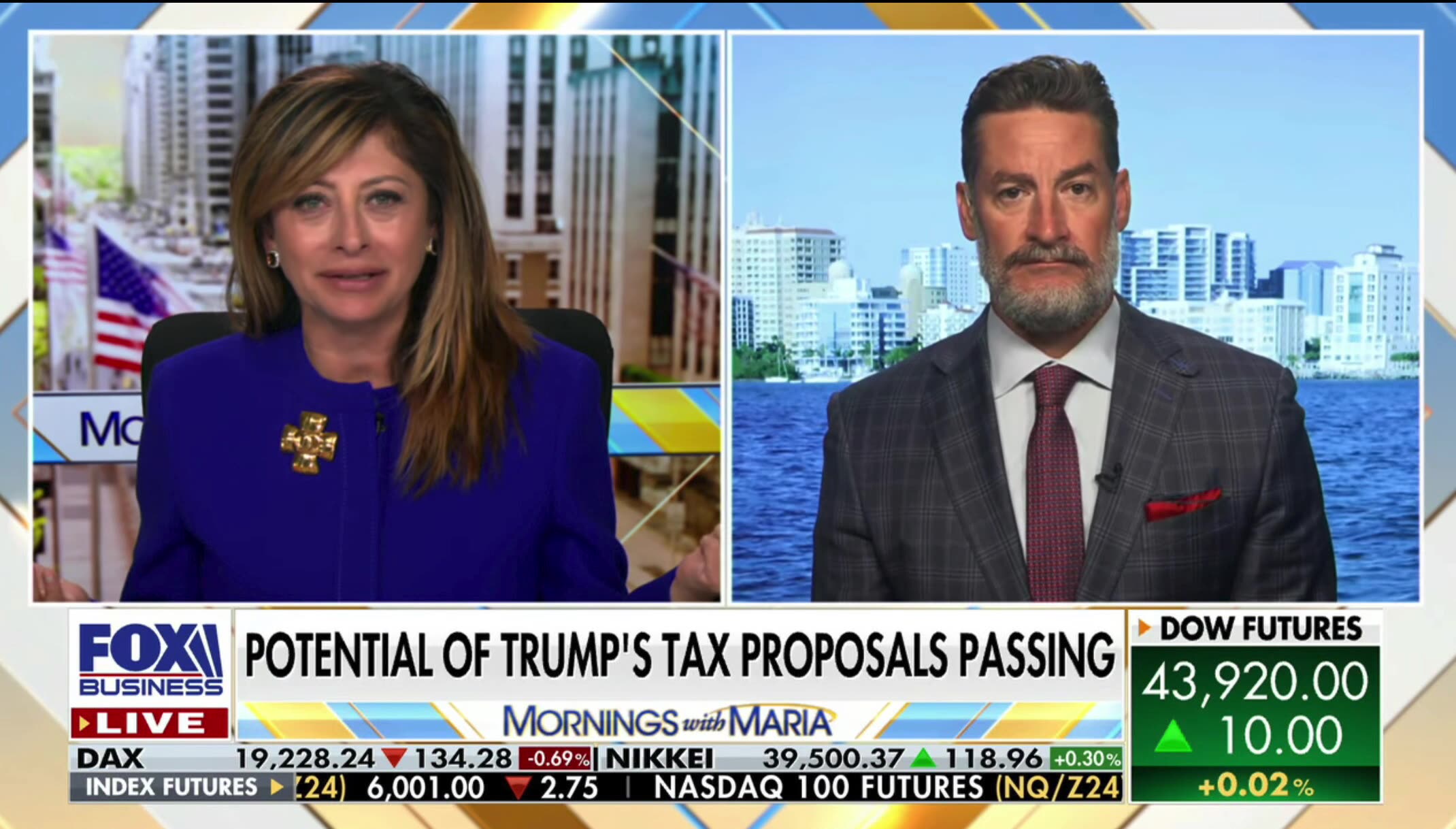Joining Mornings with Maria to Discuss Enacting Trump's Tax Proposals