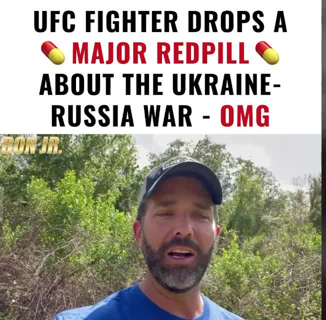 UFC FIGHTER DROPS A MAJOR RED PILL ABOUT UkRAINE AND JOE AND HUNTER BIDEN!