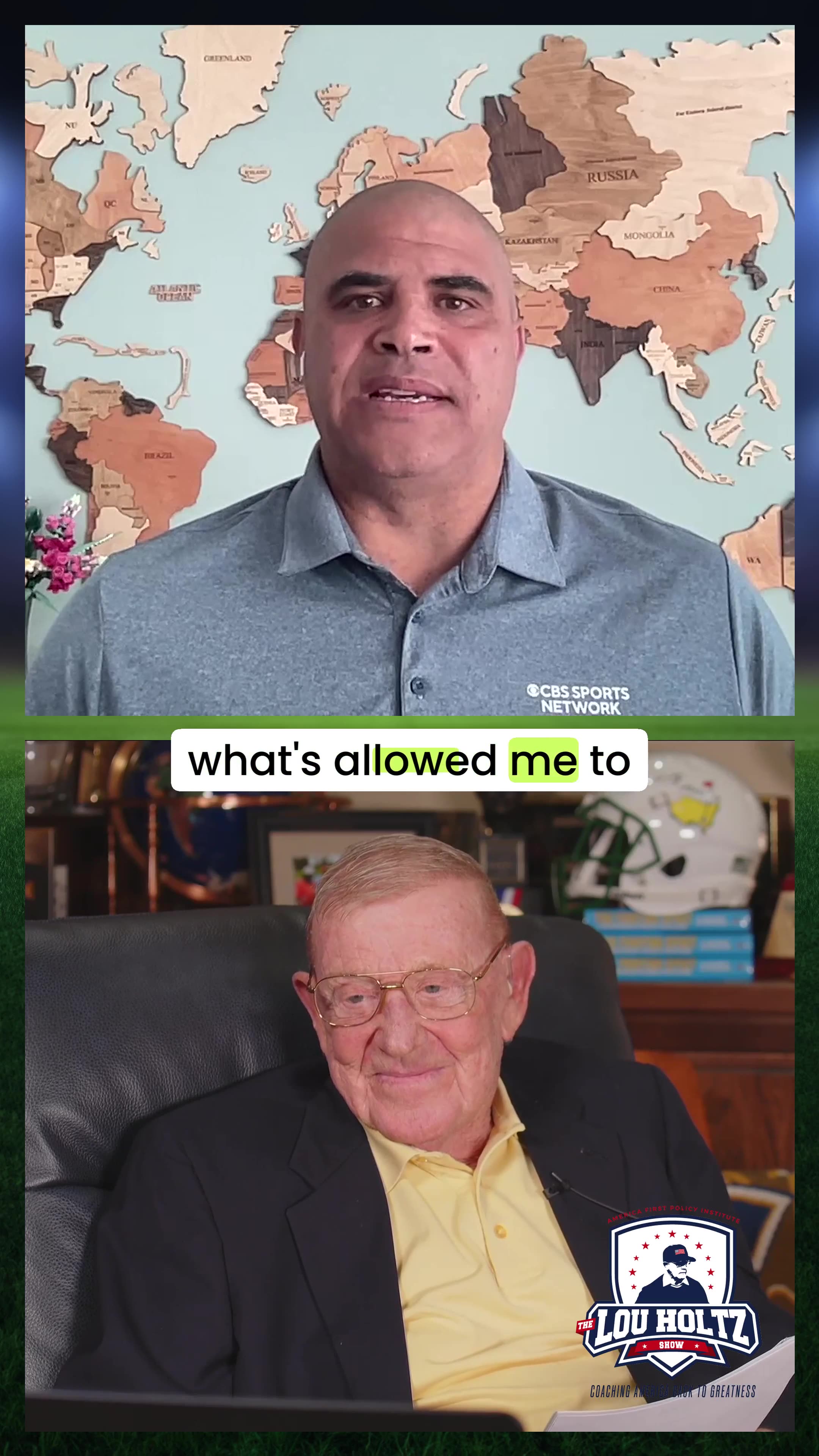 Lou Holtz Podcast | Aaron Taylor Reflects From Notre Dame to Super Bowl ...