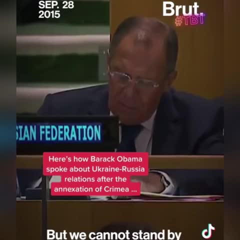 FLASHBACK: Obama Obumer speaks Ukraine-Russia relations after ...
