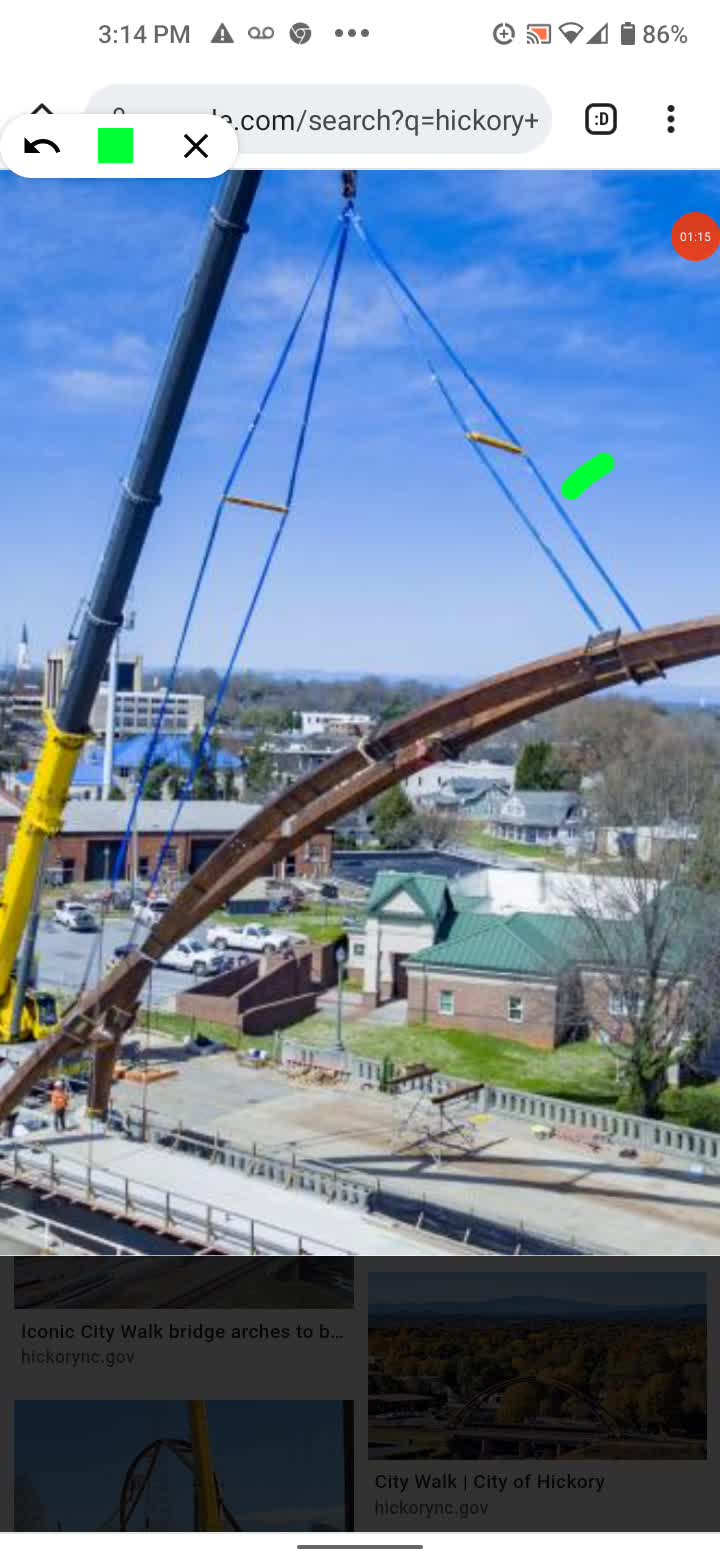 Hickory Pedestrian Bridge Collapse Part 4