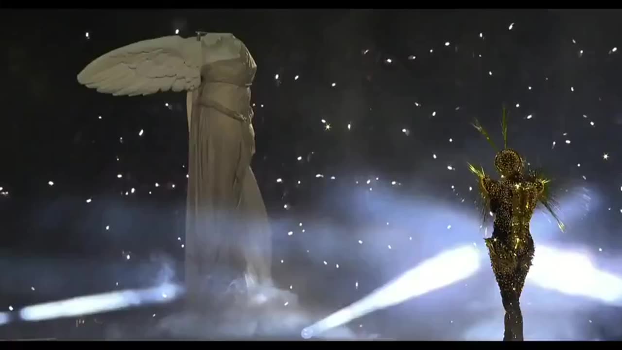 OLYMPICS CLOSING RITUAL DEPICTS SATAN CAST DOWN TO EARTH SUMMONING ...