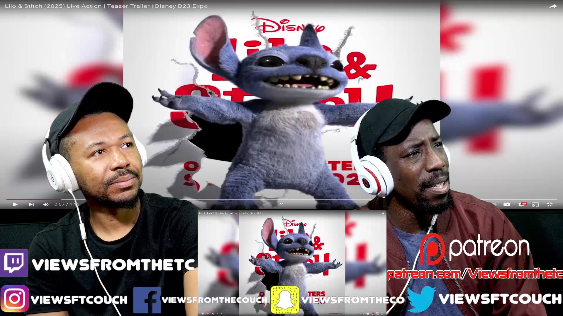 Lilo & Stitch (2025) Live Action | Teaser Trailer | Disney D23 Expo VFTC Reaction
