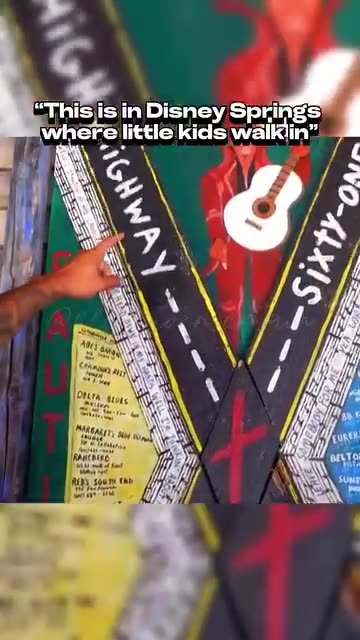 DISNEY SPRINGS EVIL SYMBOLISMS