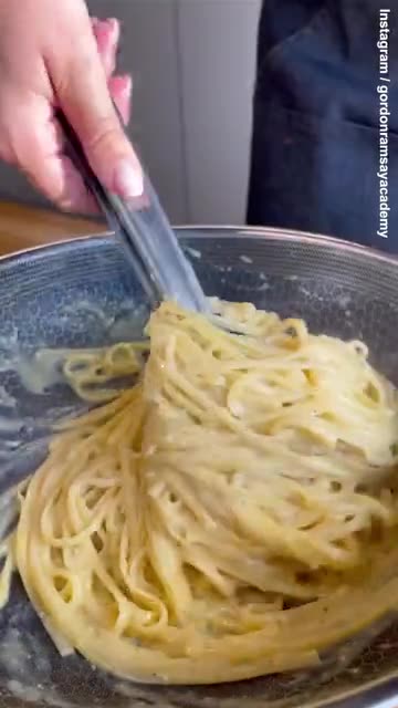 Tilly Ramsay shares recipe for carbonara as she starts chef training