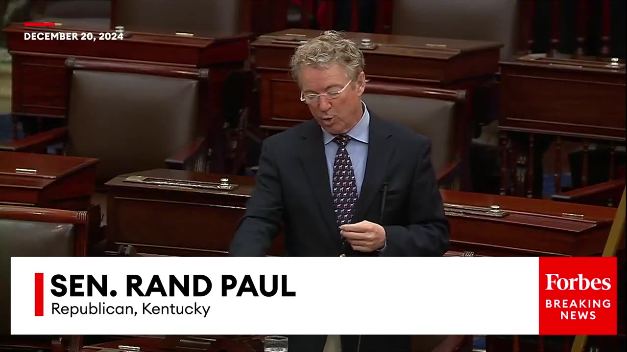 Rand Paul Blocks John Kennedy Bill, They Then Engage In Epic Back And ...
