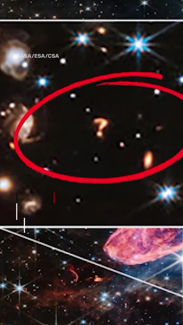 NASA spots cosmic question mark