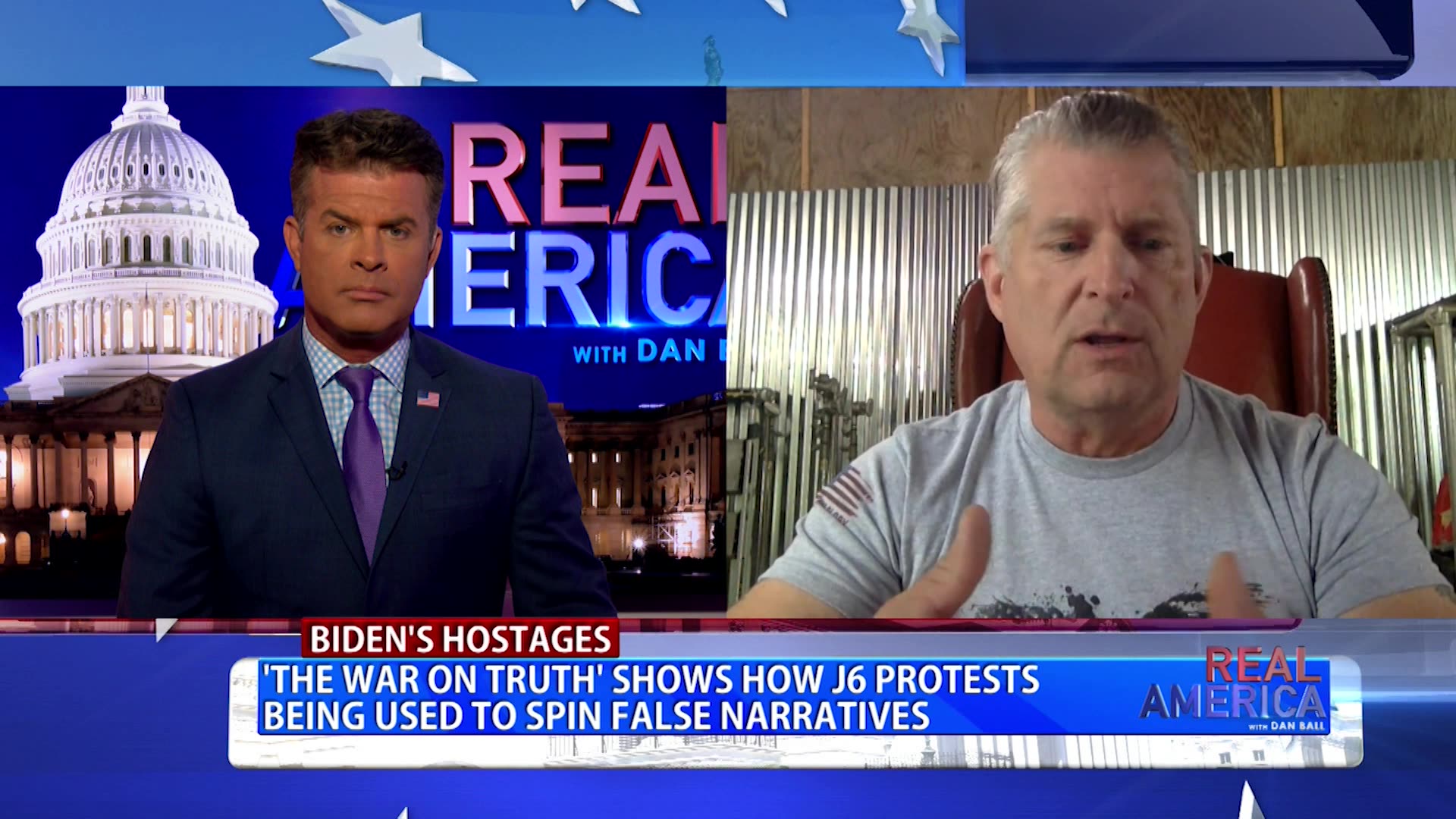 REAL AMERICA - Dan Ball w/ Chris Burgard Discussing His Film on January ...