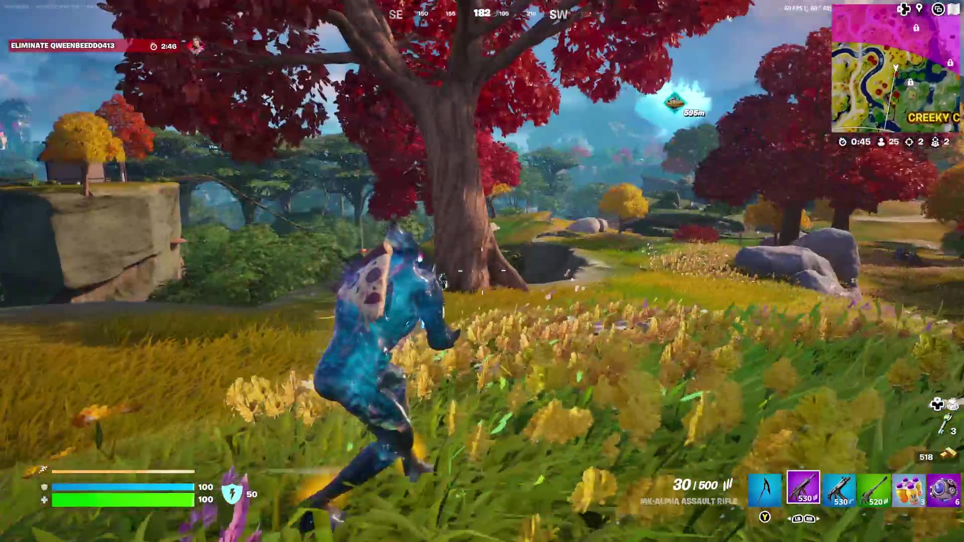 Game freeze at 25 left sad Fortnite Solos