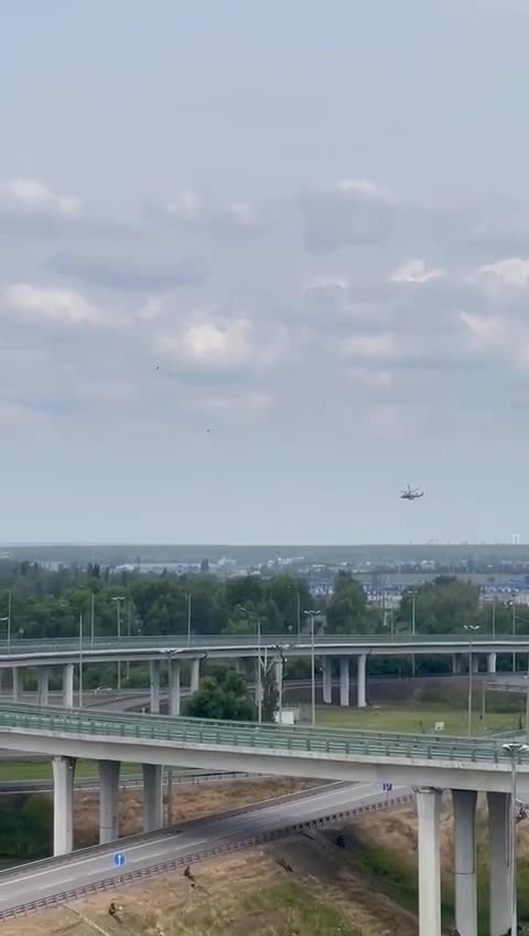 PMC Wagner tried to hit the helicopter of the RF Aerospace Forces Heat ...
