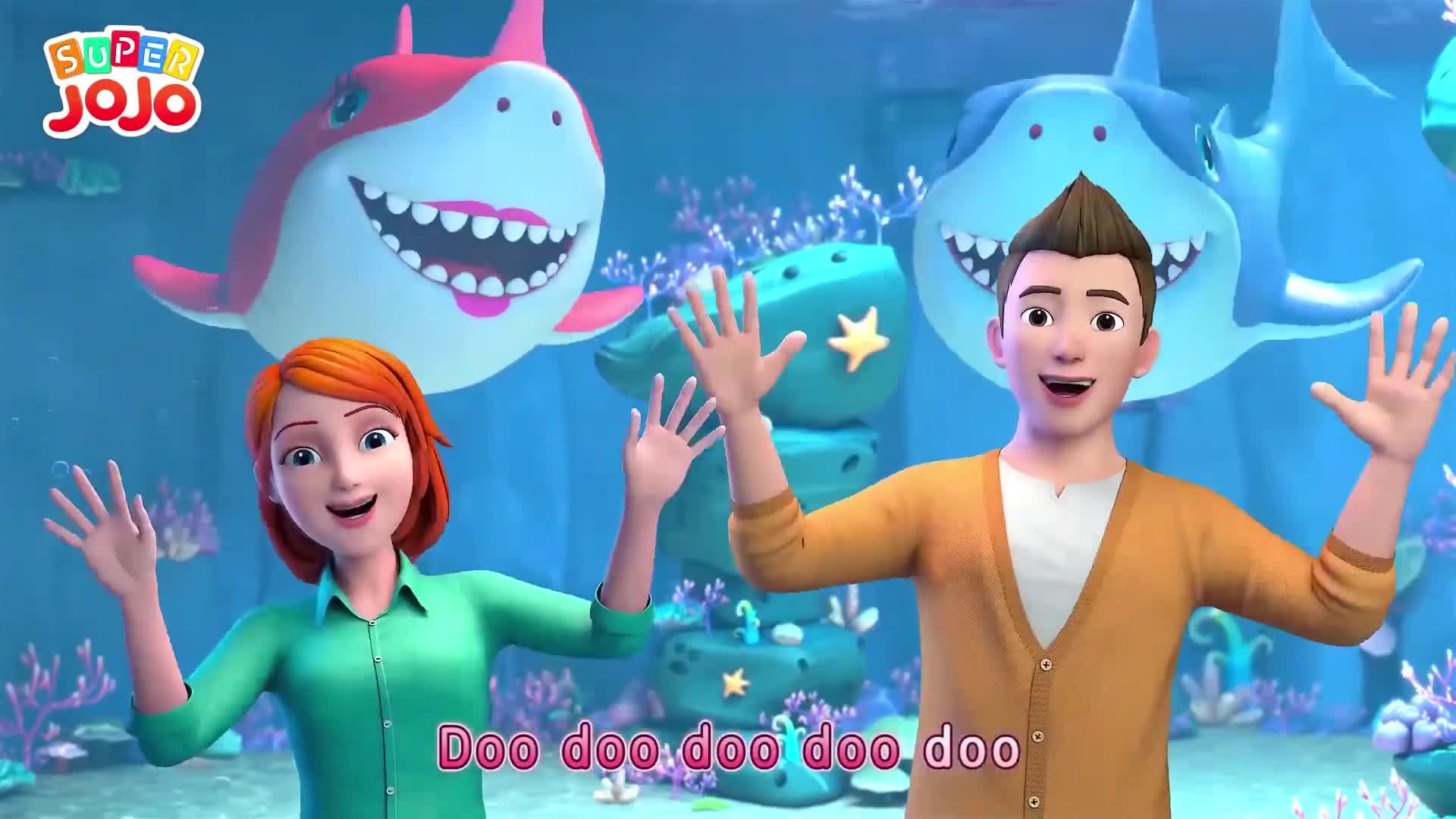 Baby Shark Dance Song More Nursery Rhymes & Kids Songs - Super JoJo and ...