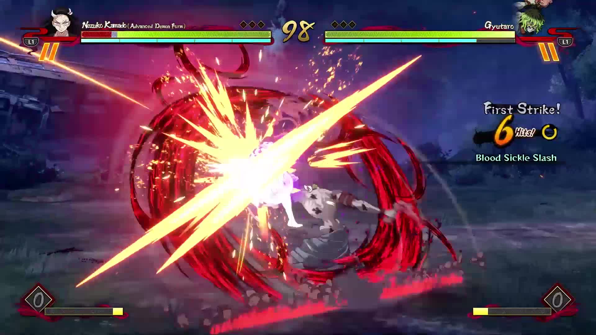 Nezuko (Advanced Demon Form) Vs. Gyutaro - Warrior From An Unknown Land ...