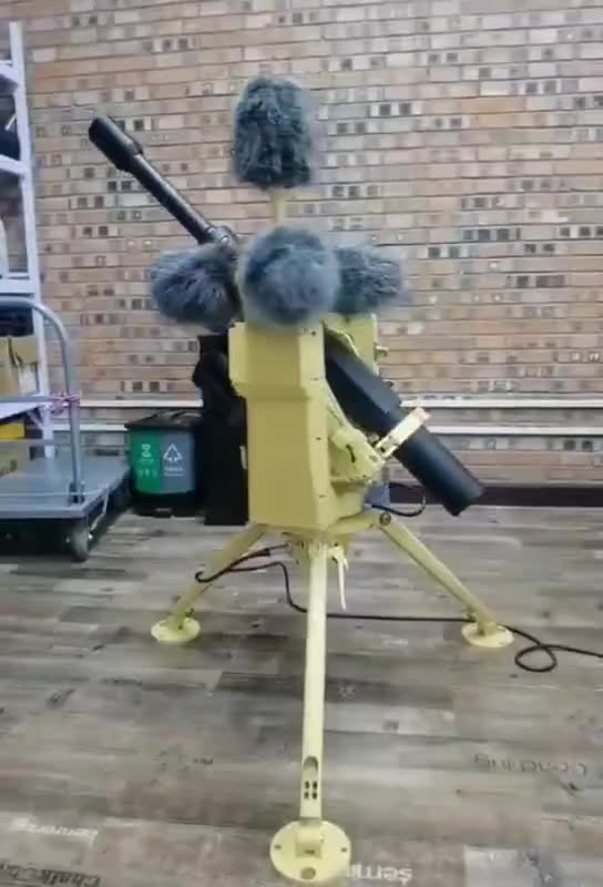 Video shows China's new autonomous anti-sniper system.