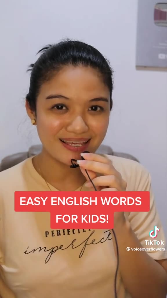 Easy English Words for kids 😂
