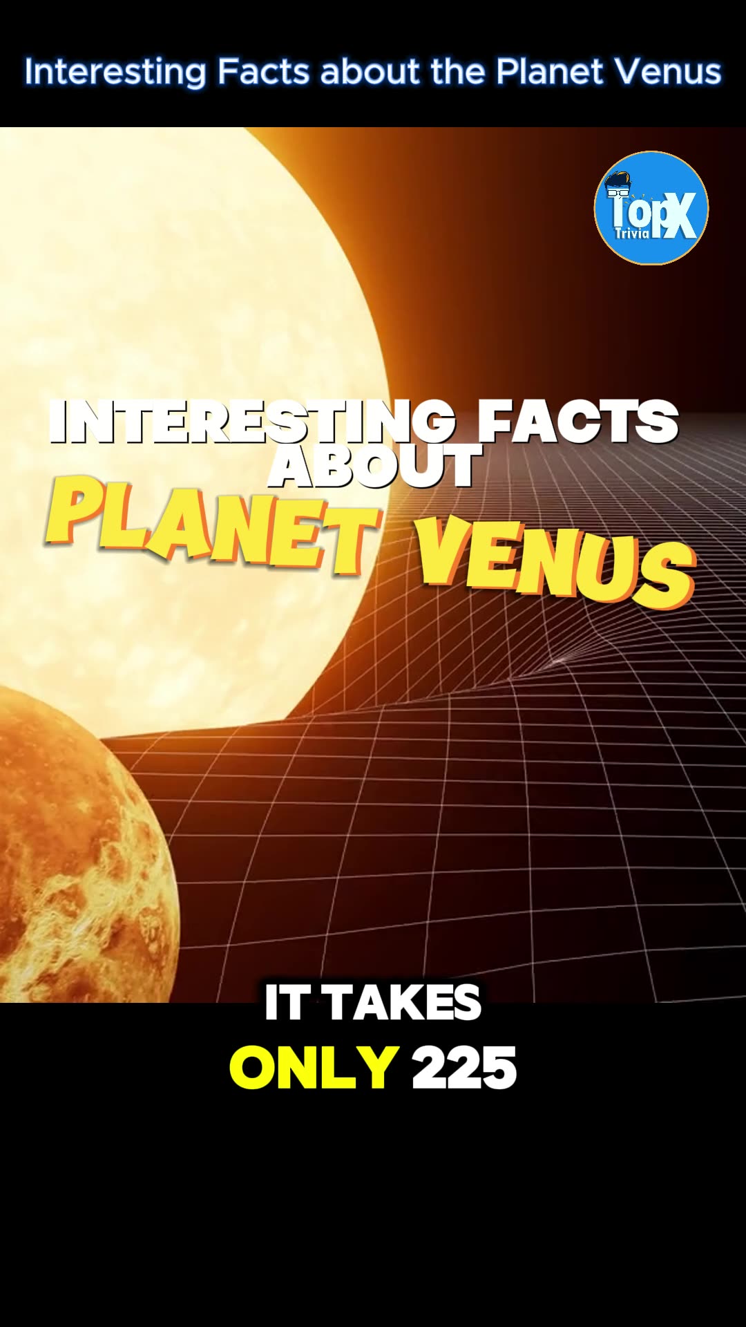 interesting facts about the Planet Venus