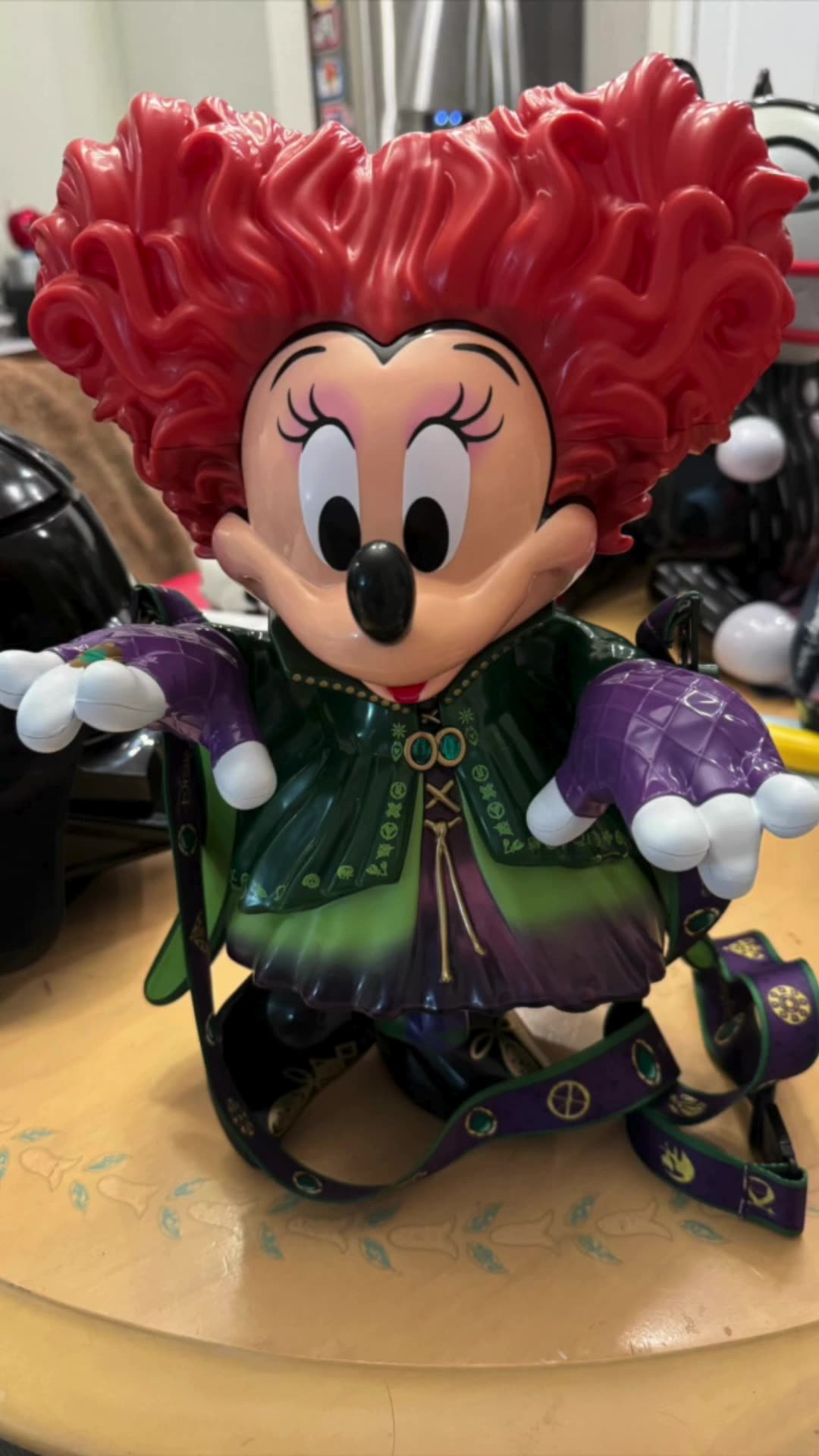 Disney Parks Minnie Mouse Halloween Collectible Popcorn Bucket #shorts