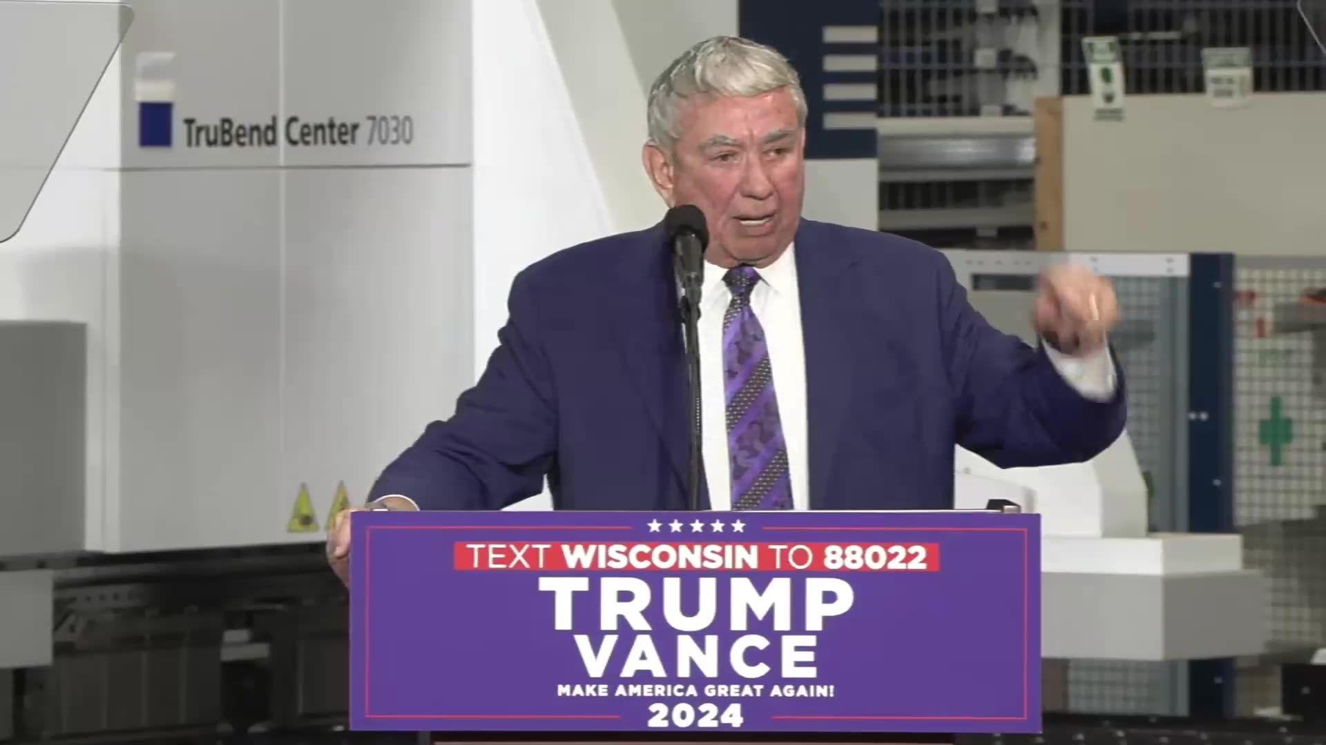 FULL SPEECH: Fmr. Governor Tommy Thompson Trump Event in Waunakee ...