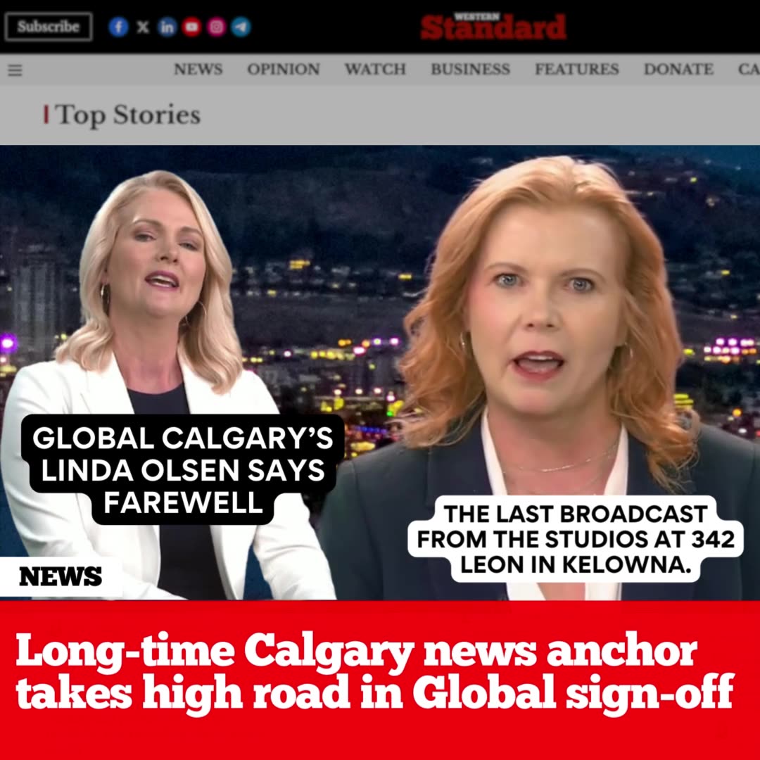 Long-time Calgary news anchor takes high road in Global sign-off