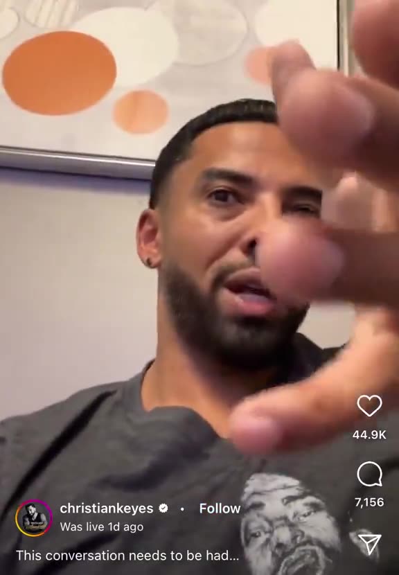 Christian Keyes talks about Tyler Perry acting like Diddy.